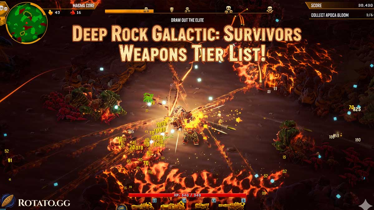 Deep Rock Galactic: Survivor (DRG) Weapons Tier List | Best Weapons